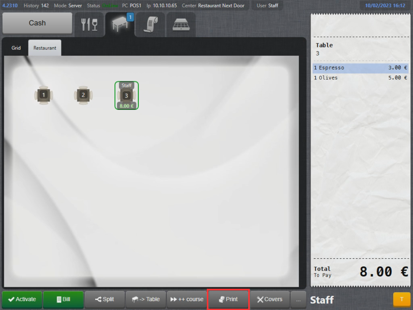 Printing a temporary bill – Help Center