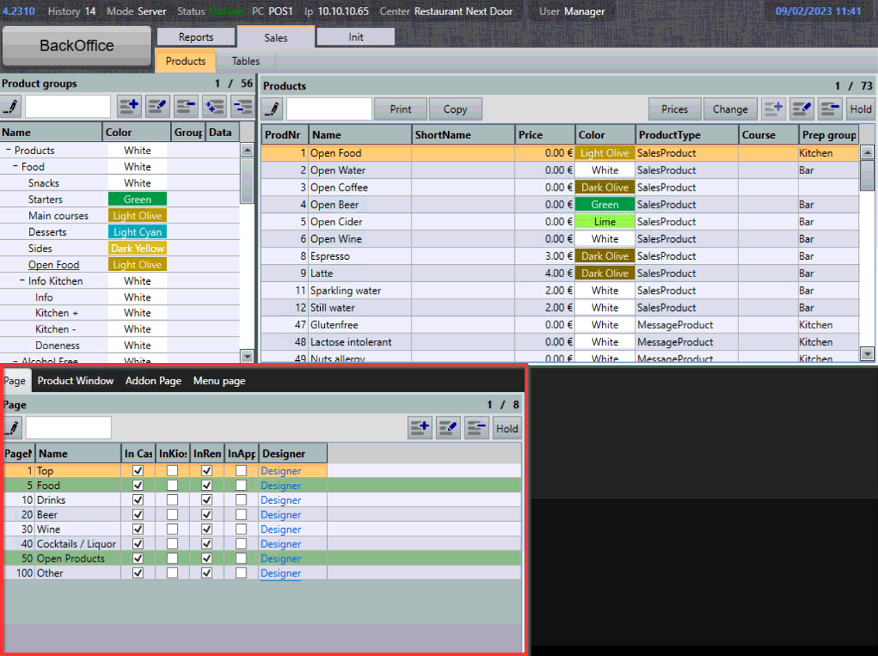 Gestion des pages de produits – Centre d'aide